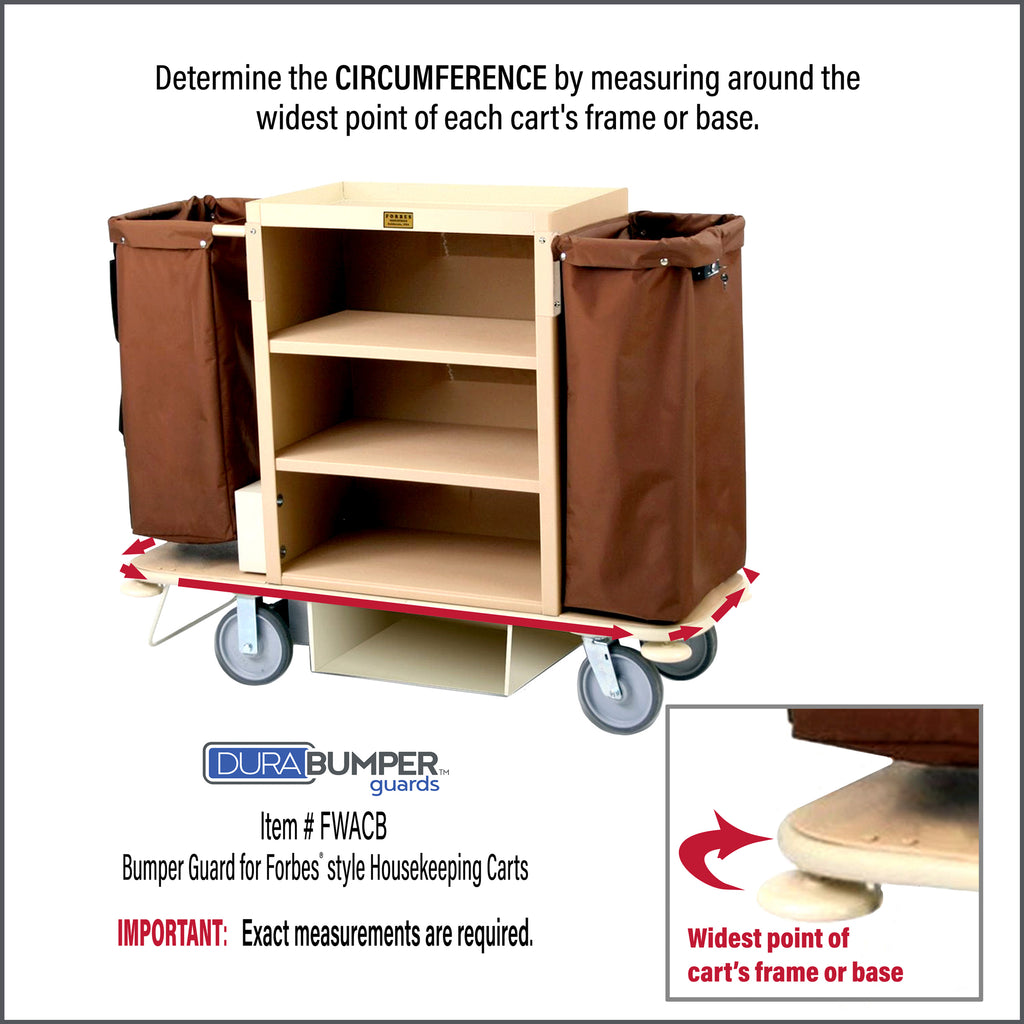 Bumper on Forbes Housekeeping Cart Protects Walls from Damage ...