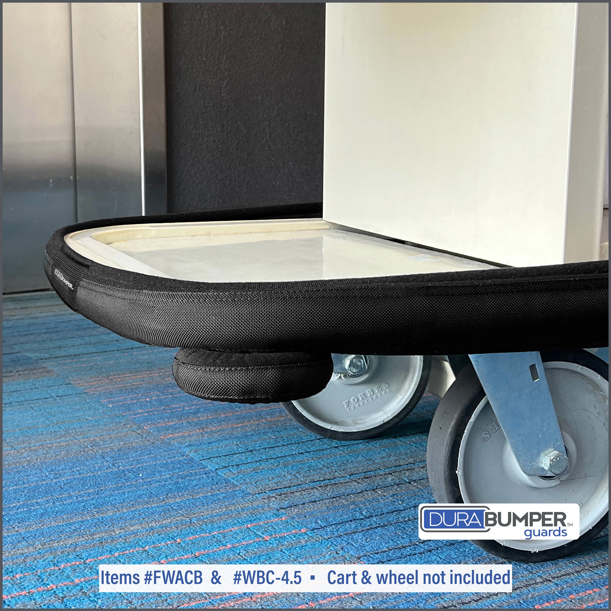 Bumper on Forbes Housekeeping Cart Protects Walls from Damage ...