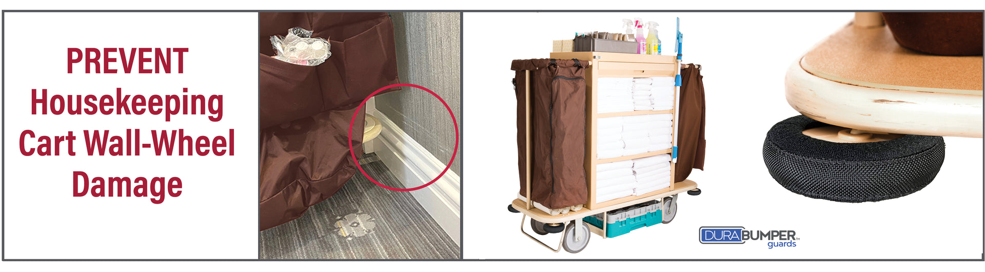 Bumper Guards for Forbes Housekeeping Carts & Wall Wheels – DuraBumper.com