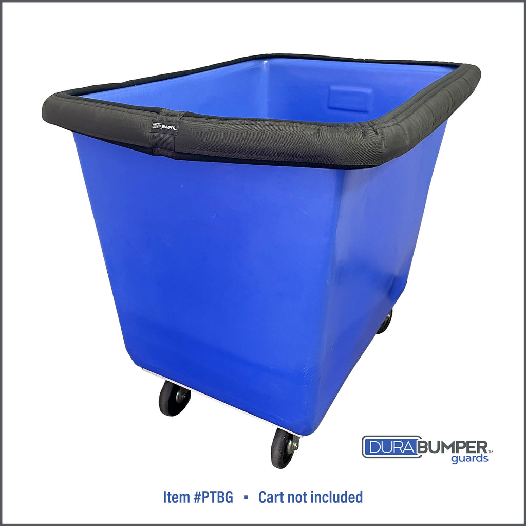 Bumper Guard on Poly Truck Protects Walls from Cart Damage | DuraBumper ...
