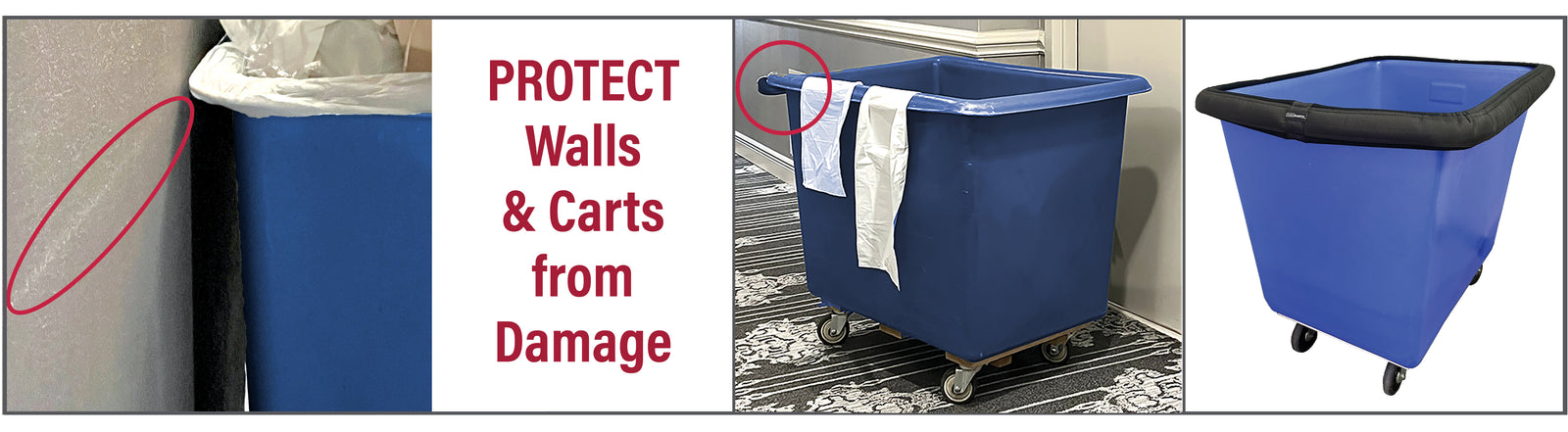 Bumper Guards for Laundry Carts | Houseman | Utility Trucks ...