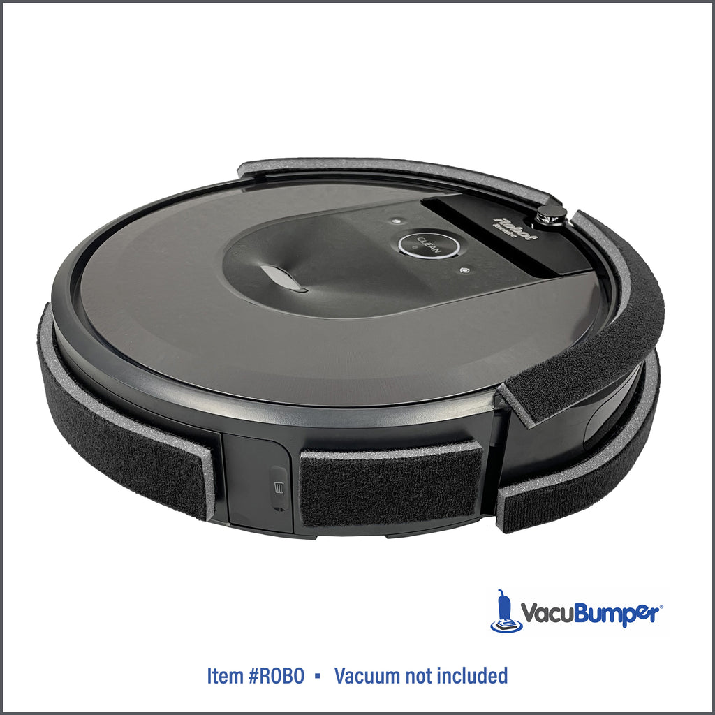 Robot Vacuum Bumper Guard | Protects Baseboard | VacuBumper ...