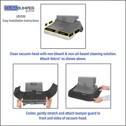 Vacuum Bumper Guard | Protect Baseboard & Furniture | DuraBumper Guards ...