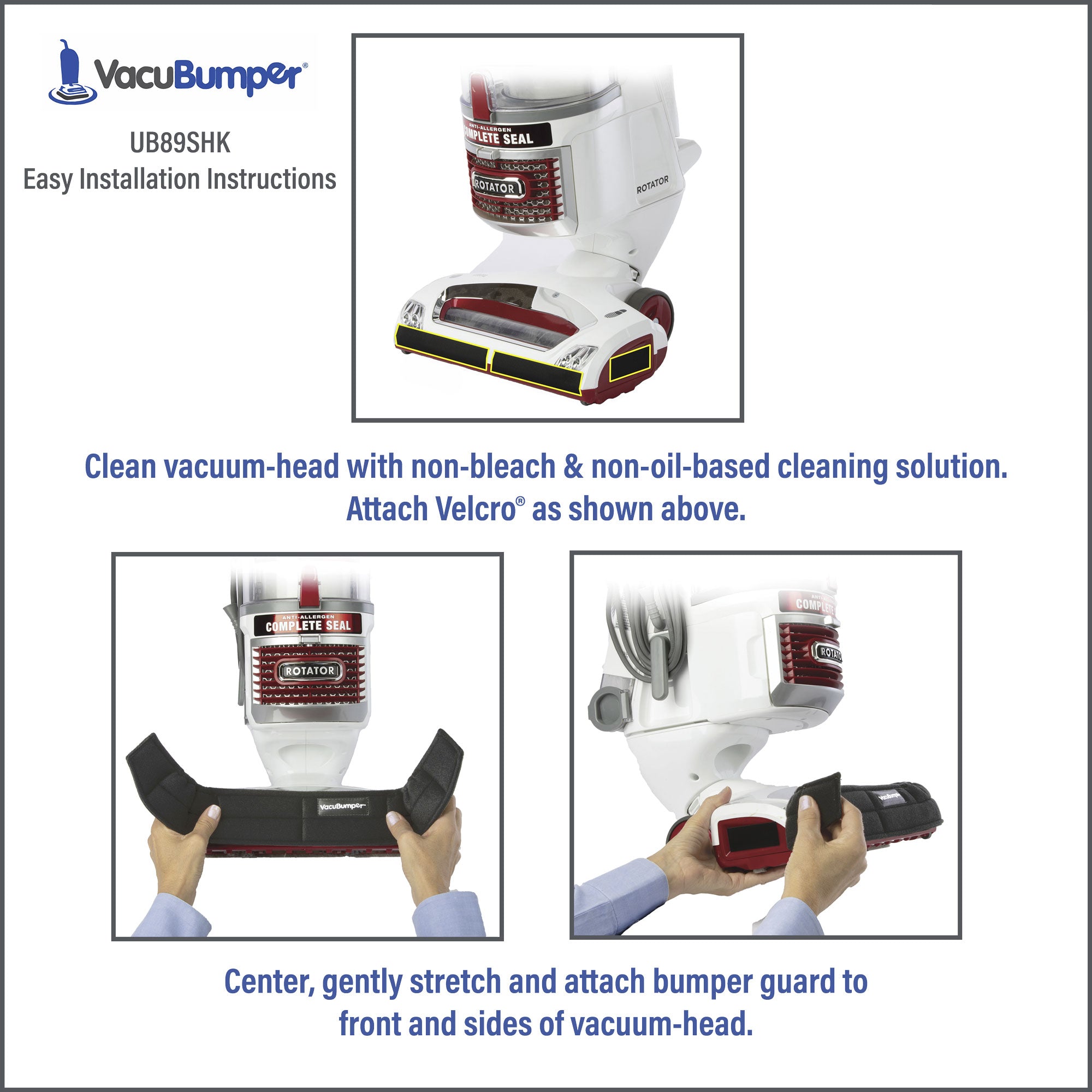 Shark Vacuum Bumper Guard | Protects Furniture & Walls | VacuBumper ...