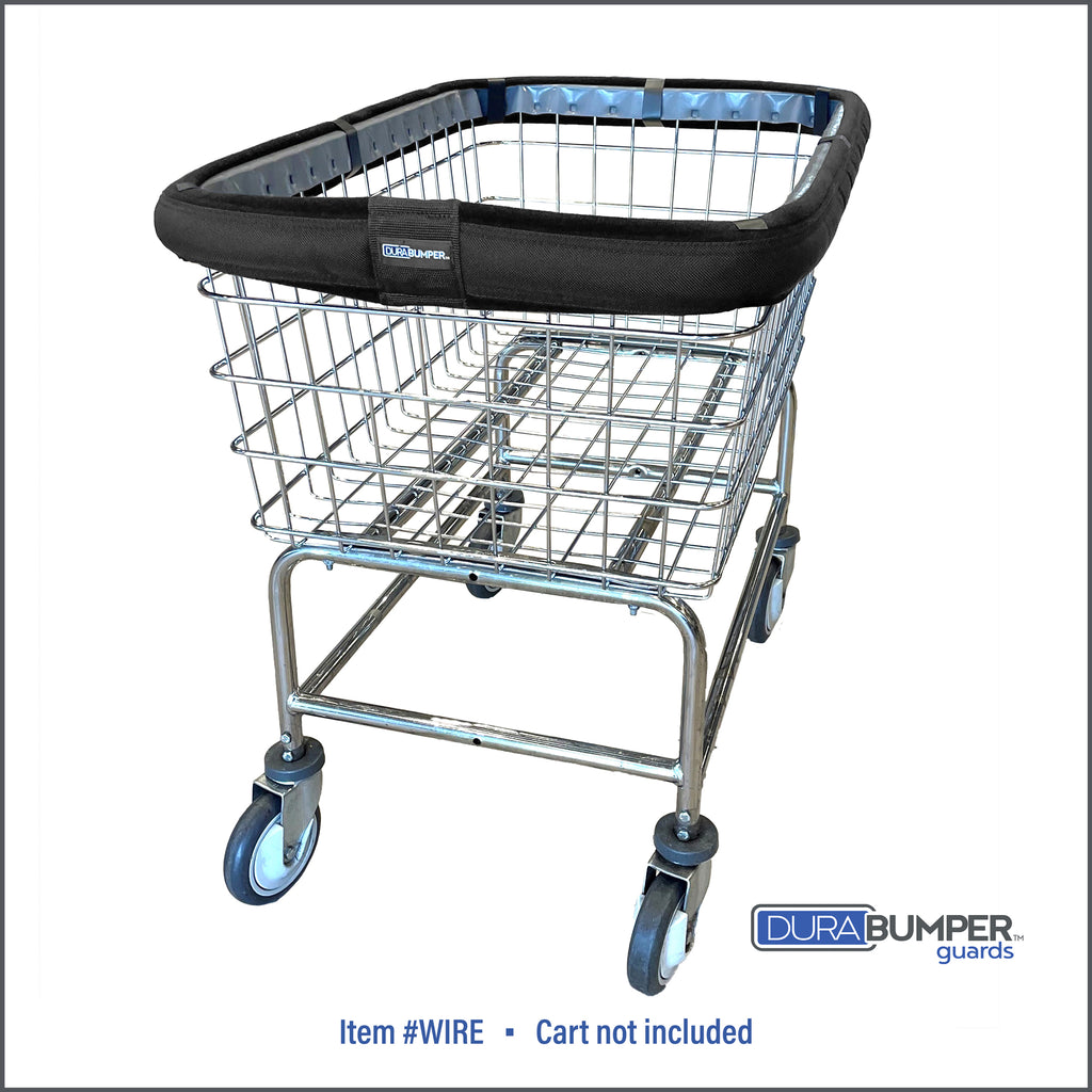 Bumper Guard - Wire Laundry Basket Carts & Trucks | DuraBumper™ Guards ...