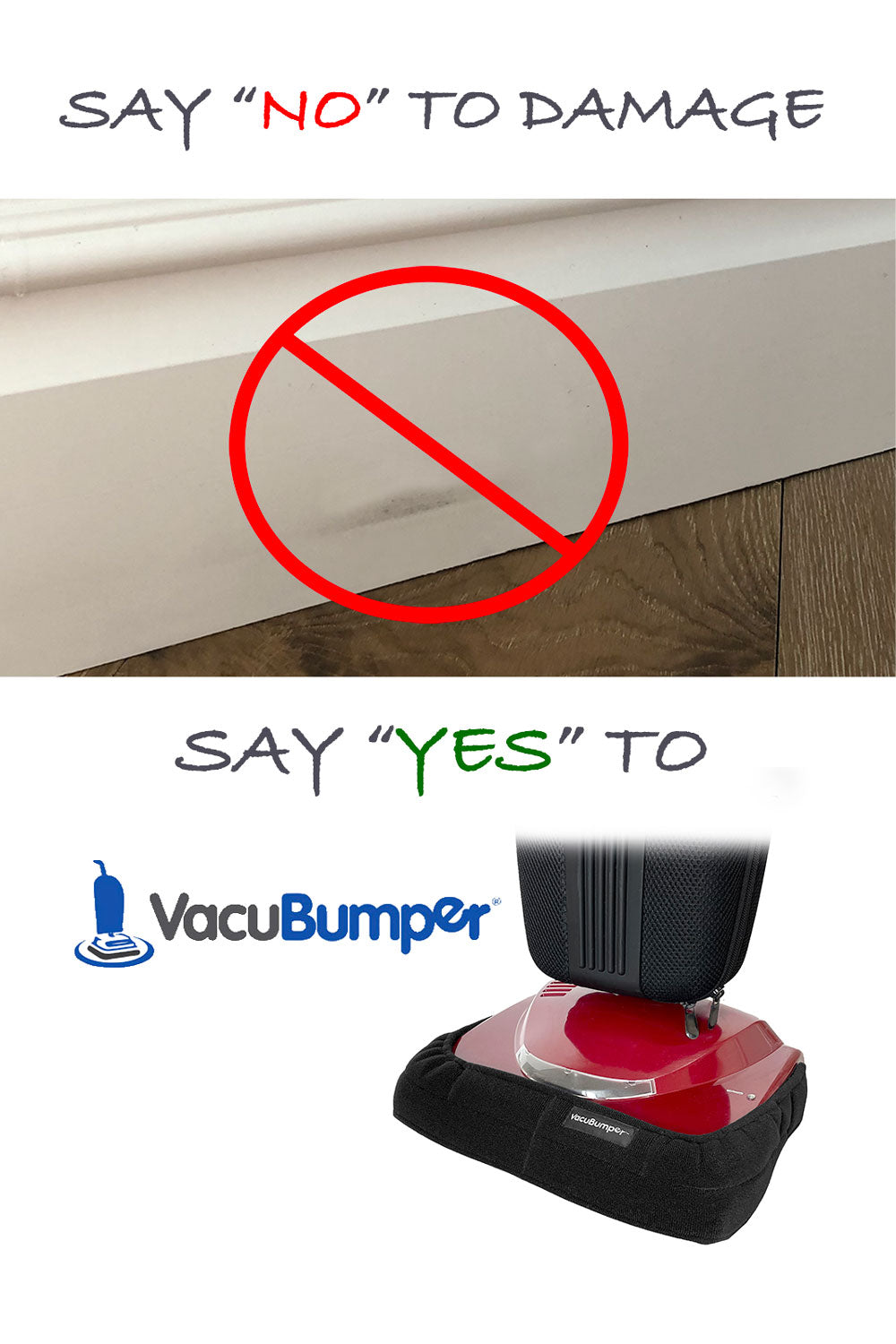 Upright Vacuum Bumper Guard | Commercial Vacuums | Oreck | DuraBumper ...