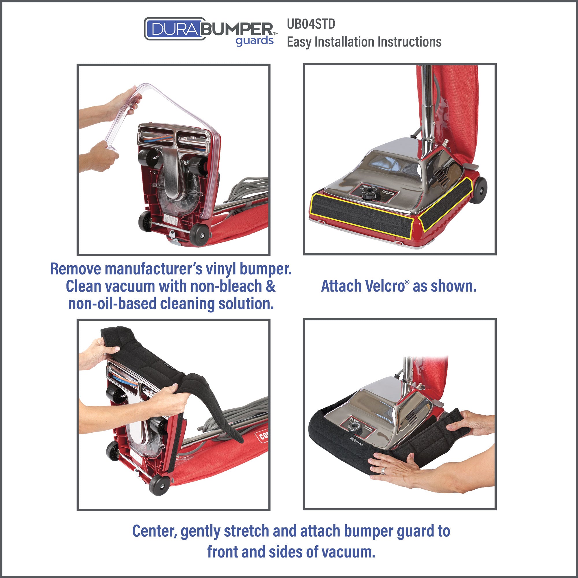 DuraBumper Guards Replacement Velcro® for Vacuum Bumper Guards ...